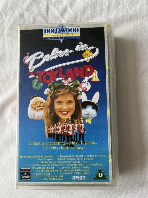 BABES IN TOYLAND VHS Drew Barrymore Keanu Reeves EUR 14,00 - PicClick IT
