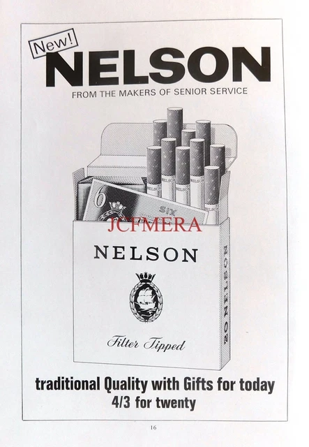 Nelson Cigarettes FOR SALE! - PicClick UK