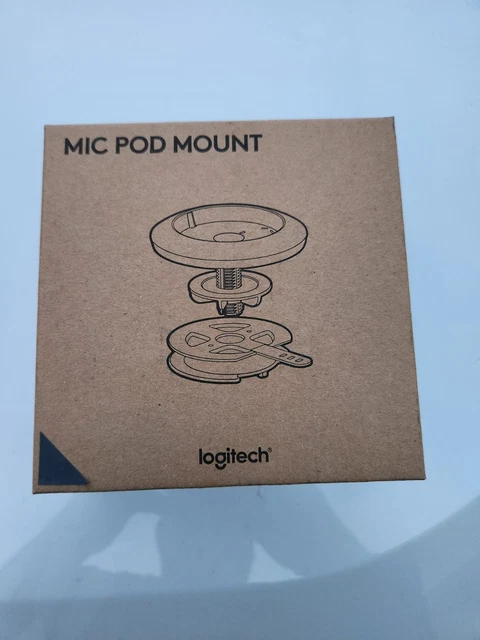 NEW LOGITECH RALLY Mic Pod Table Desktop Mount 952-000002 (G128) $49.99 ...