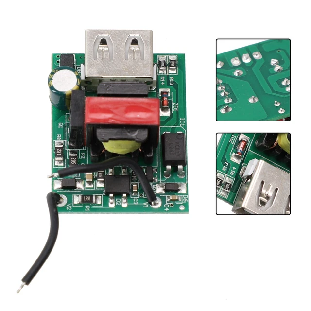 MODULE COMPACT ISOLÉ DC DC DC Step Down 12V 80V entrée 5V 1A sortie USB ...