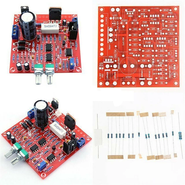 STABILIZED CONTINUOUS ADJUSTABLE DC Regulated Power Supply DIY Kit 0 ...