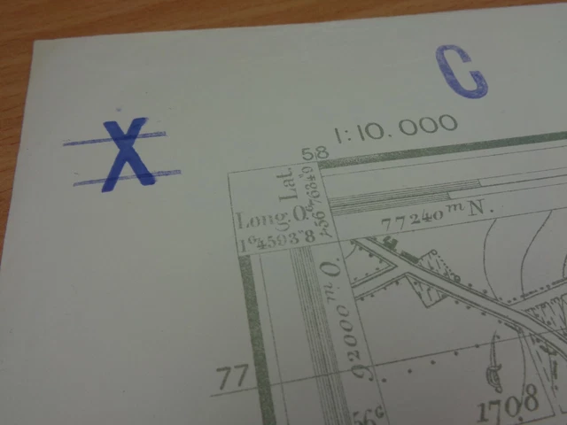 WW1 (1917) RARE PASSCHENDAELE INFANTRY MAP (For the onward push to ...