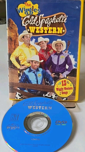 THE WIGGLES COLD Spaghetti Western DVD 2004 13 Wiggly Songs Foodman EUC ...