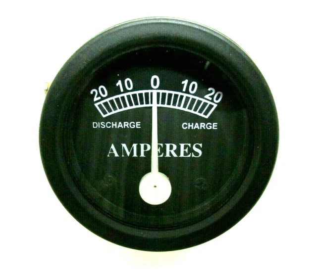 Car Ammeter 60 Amp Tractor, Equipment Massey Ford Allis IH John Deere ...