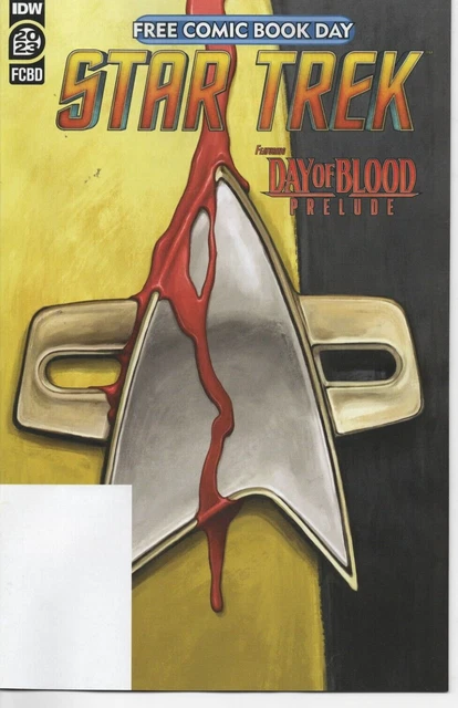 FREE COMIC BOOK Day 2023 (Fcbd) Star Trek + Day Of Blood Prelude Idw ...