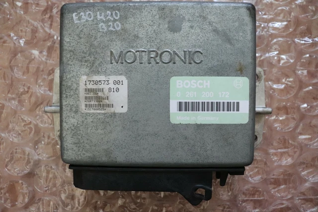 BMW E30/E34 MOTRONIC M20B20 ECU/Controller Bosch 1730573001 0261200172 ...