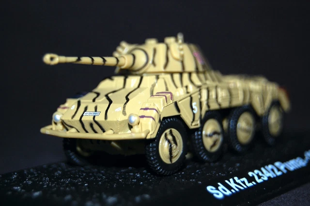 DEAGOSTINI 1/72 SCALE Sd.Kfz.234/2 Puma Armoured Car 1944 Die-Cast ...
