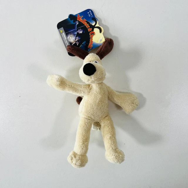 WALLACE AND GROMIT Curse of the Were Rabbit Soft Toy Plush Aardman ...
