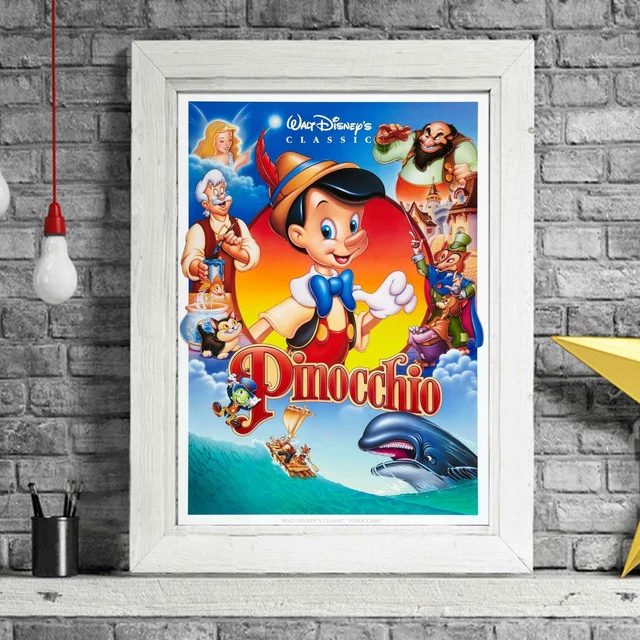 PINOCCHIO - WALT Disney Poster Picture Print Sizes A5 to A0 **FREE ...