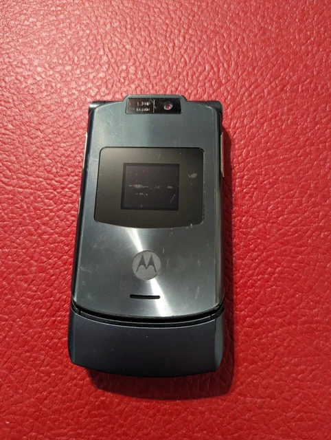 MOTOROLA RAZR RAZOR V3xx Gray AT&T Cellular Cell Phone UNTESTED no ...