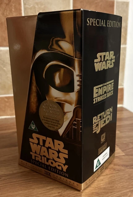 STAR WARS TRILOGY Special Edition THX VHS Box Set Digitally Mastered £0.99 - PicClick UK