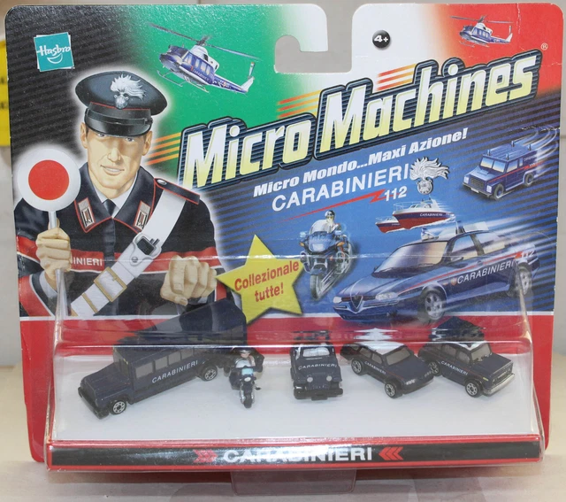 MICRO MACHINES - Italian Police Carabinieri - School Bus / Jeep ...