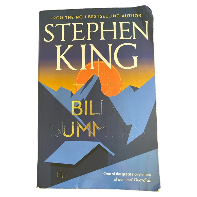 BILLY SUMMERS BY Stephen King Large Paperback Book Fiction Crime ...