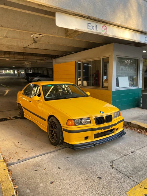 BMW E36 M3 M sport front splitter lip spoiler ABS Plastic EUR 160,61 ...