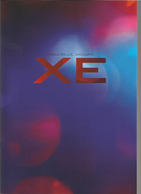 RARE CATALOGUE BROCHURE catalogue brochure brochure JAGUAR XE YEAR 2014 ...