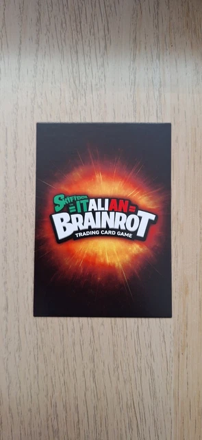 SKELETON UNDER CUSTODY 17/150 P -SKIFIDOL ITALIAN BRAINROT carta ...