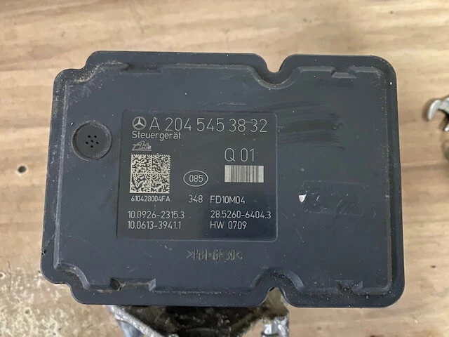 MERCEDES C CLASS W204 ABS PUMP A2045453832 A2044313912 10.0212-0321.4 ...