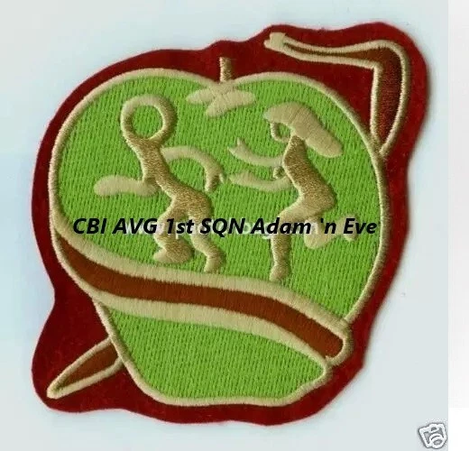 USAAF AVG FLIEGENDE Tiger Cbi China Burma Indien 1st Sqn Adam 'N Eva ...