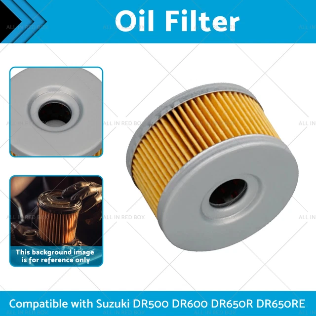 3X OIL FILTER Suitable for Suzuki DR650 DR600 DR500 DR 650 DR650SE ...