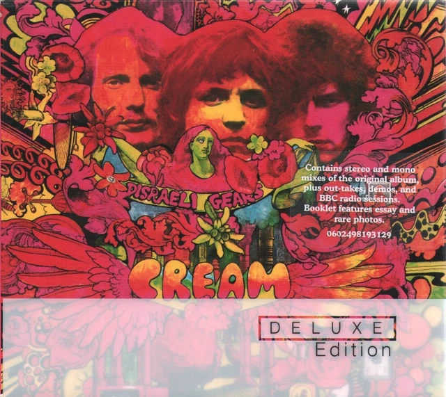 CREAM DISRAELI GEARS CD set Europe Polydor 2CD deluxe edition in ...
