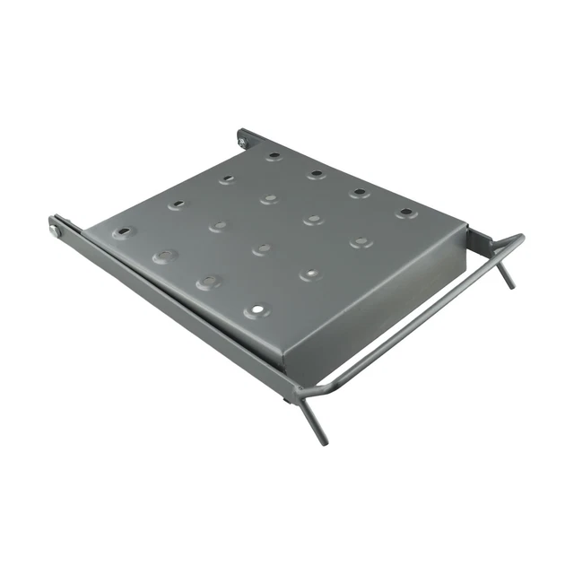LADDER WORK PLATFORM Iron Sturdy Multiuse Stand for Indoor Outdoor Use ...