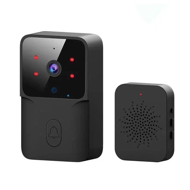 DOORSTEP MONITORING WIRELESS Camera Doorbell Smartphone Control Home ...
