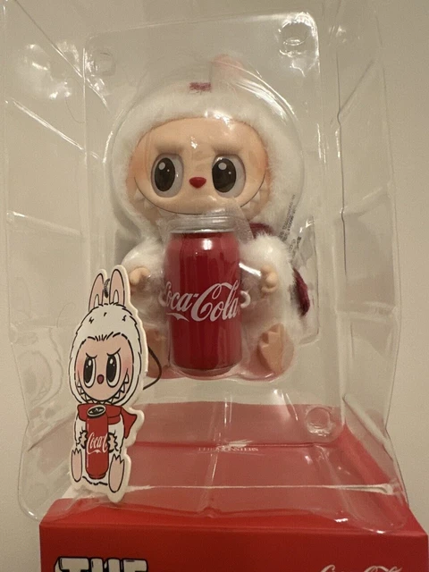 POPMART THE MONSTERS Labubu Coca-Cola Plush Keychain - Happy Factor ...