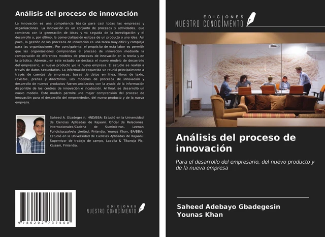 ANÁLISIS DEL PROCESO de innovación Saheed Adebayo Gbadegesin (u. a ...