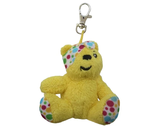 4& PUDSEY BEAR key clip bag clip soft toy £1.99 - PicClick UK