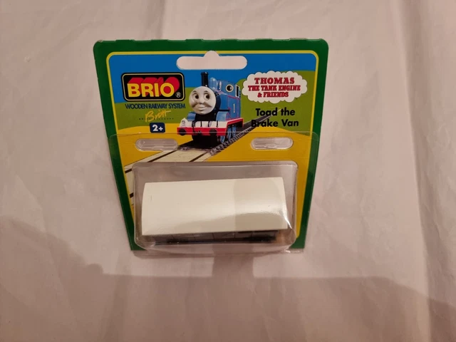 THOMAS THE TANK Engine & Friends BRIO TOAD WOOD BRAKEVAN NEW IN BOX ...