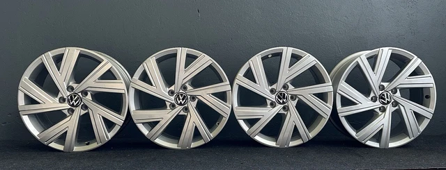 ORIGINAL VW GOLF 8 & R-line GTI 18 Zoll Bergamo Alufelgen Felgen ...