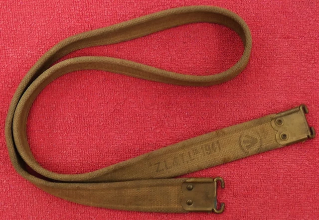 WW1 PATT 1908 Webbing .303 Lee Enfield Rifle SLING Strap P08 ZL&T Dated ...