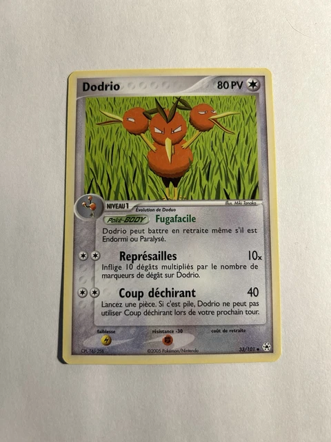 CARTE POKÉMON - Dodrio 33/101 Bloc Ex Légende Oubliées FR EUR 1,20 ...