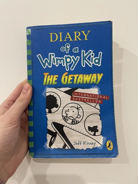 DIARY OF A Wimpy Kid: The Getaway (Book 12) by Jeff Kinney (Paperback ...