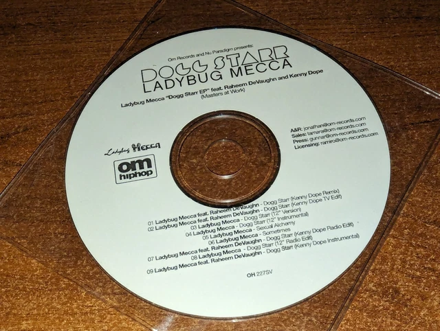 LADYBUG MECCA &&DOGG Starr"" CD 9 canzoni EP maxi remix singoli RARO ...