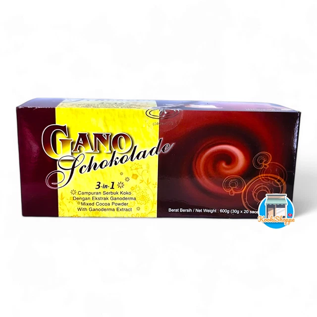 10 X GANO Excel Schokolade Hot Cocoa Mix Ganoderma Lucidum Extract ...
