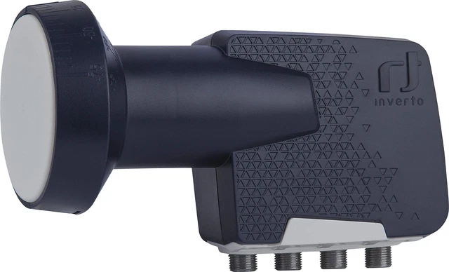 INVERTO PREMIUM TÊTE LNB Quattro Nombre dabonnés 4 Capacité de Chargement 40 mm EUR 46,48 ...