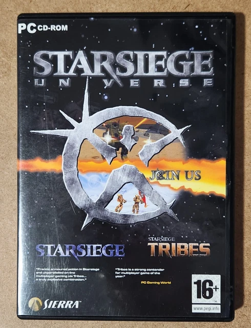STARSIEGE UNIVERSE / Starsiege Tribes Game PC CD-ROM for Windows 95/98 ...
