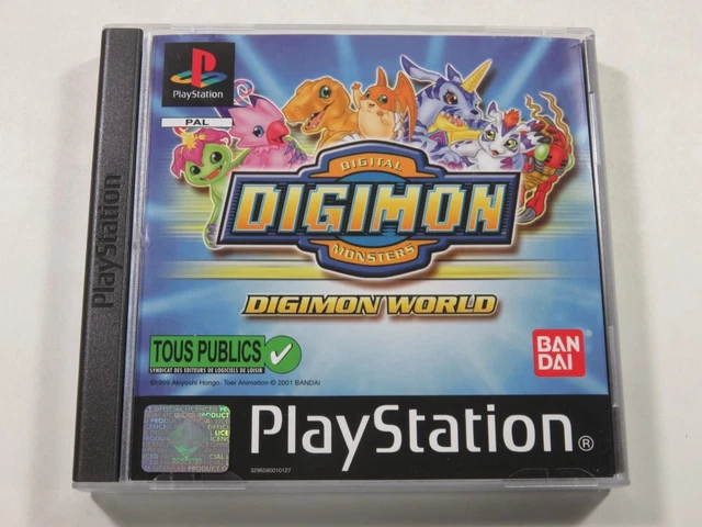 DIGIMON WORLD SONY Playstation 1 (Ps1) Pal-Fr (Complete - Very Good ...