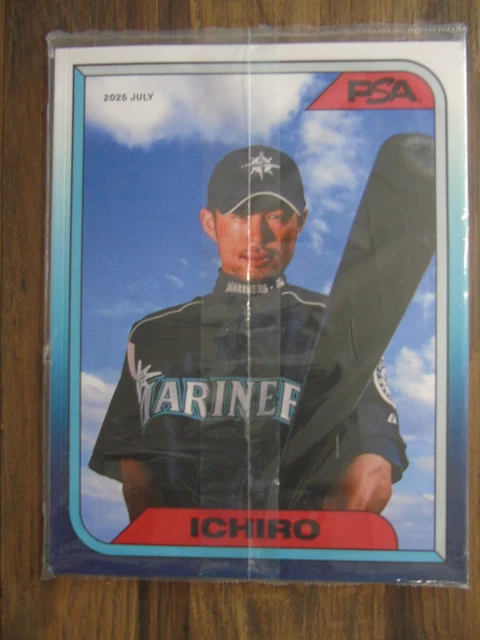 NEW 2025 JULY PSA Magazine Trading Guide Ichiro Suzuki Cover Sealed $4. ...