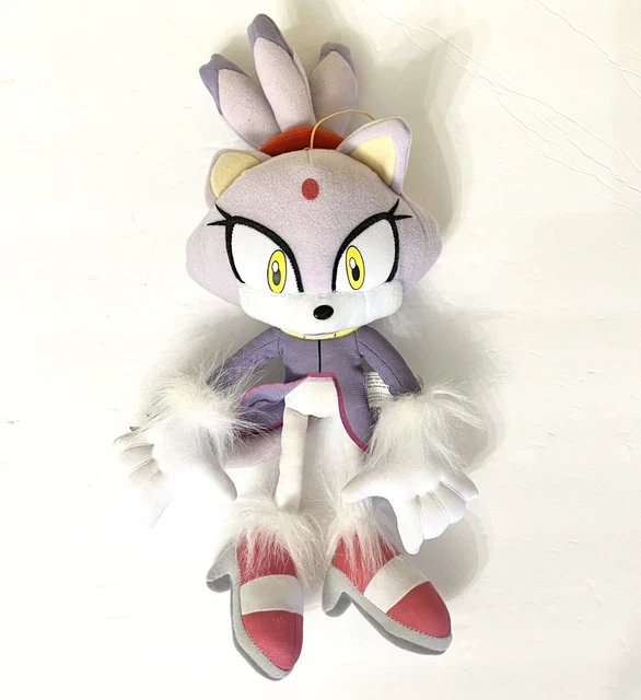 SONIC THE HEDGEHOG Blaze the Cat Plush 12" Great Eastern Entertainment ...