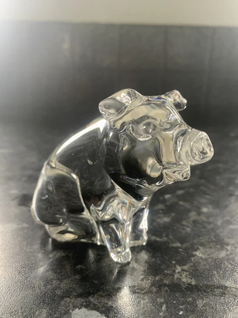 PRINCESS HOUSE PETS, 24% Lead Crystal Pig by Cristal Au Plomb £12.99 ...