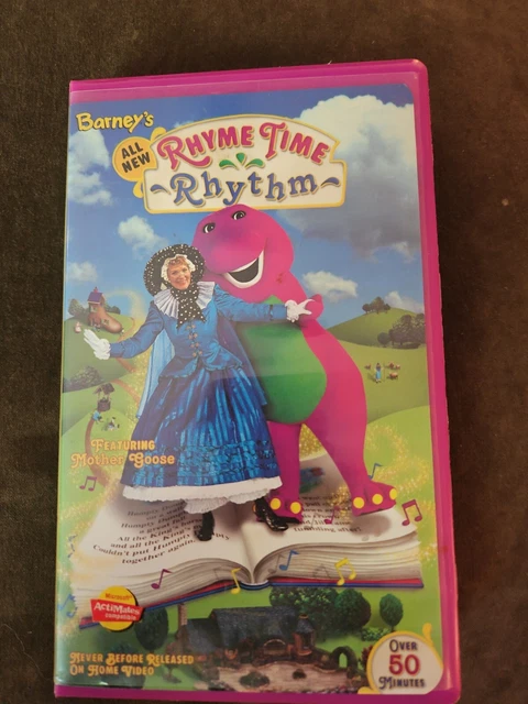 BARNEY'S RHYME TIME Rhythm (VHS, 2001, Clam Shell) EUR 5,66 - PicClick IT