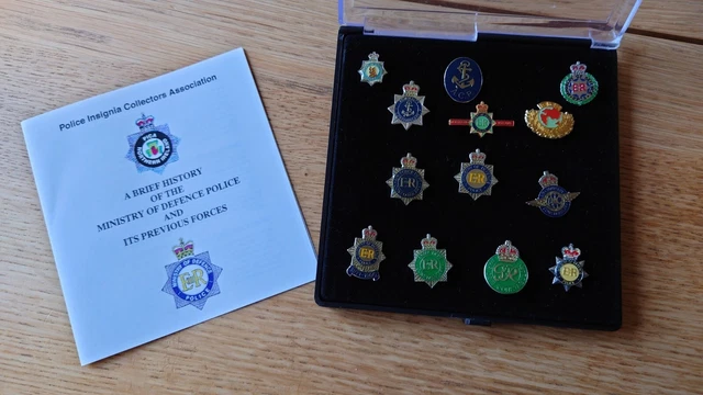 MOD MDP POLICE Boxed Set of Tie Pin Badges £25.00 - PicClick UK
