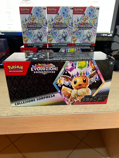 SCATOLA &EVOLUZIONI PRISMATICHE con sorpresa" + 165 doppioni COMUNI + 4 divisori EUR 15,00 ...