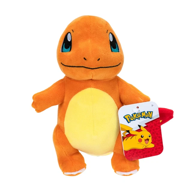 POKÉMON PKW3404 OFFICIAL & Premium Quality 8-inch Charmander Adorable ...