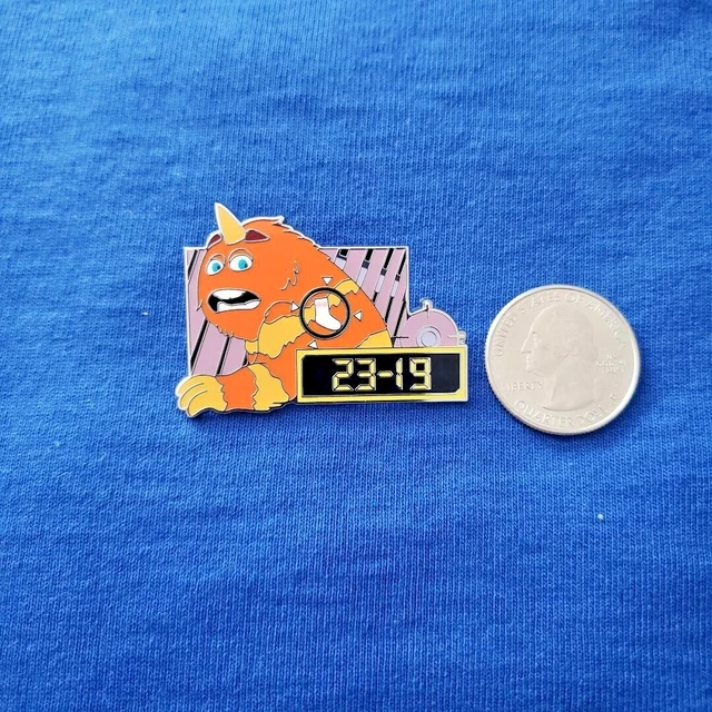 2023 DISNEY PARKS Pixar Pin Monsters Inc. George Sanderson 23-19 2319 ...