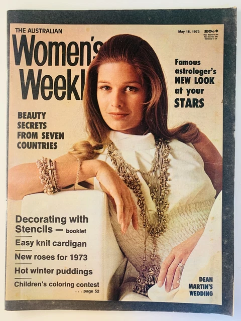 VINTAGE MAGAZINES - The Australian Women's Weekly 16 May 1973 $65.00 ...