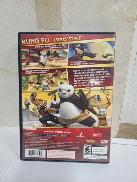 KUNG FU PANDA Sony PlayStation 2 PS2 Game Complete With Manual Tested ...