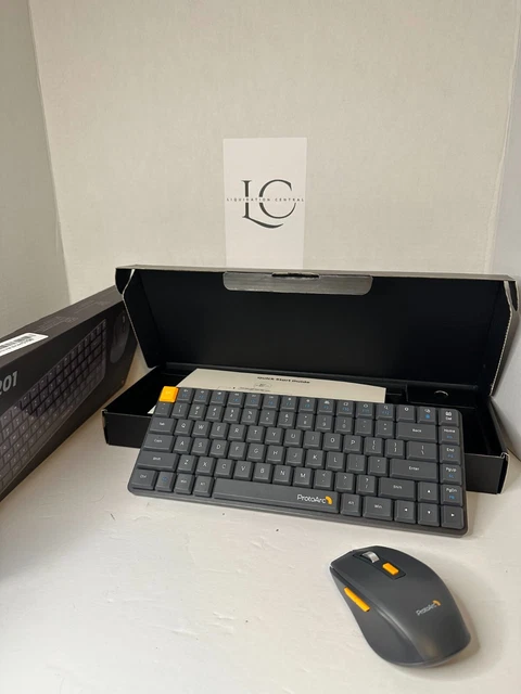 PROTOARC MOUSE MECH KM201 And Wireless Mechanical Keyboard Set Black ...